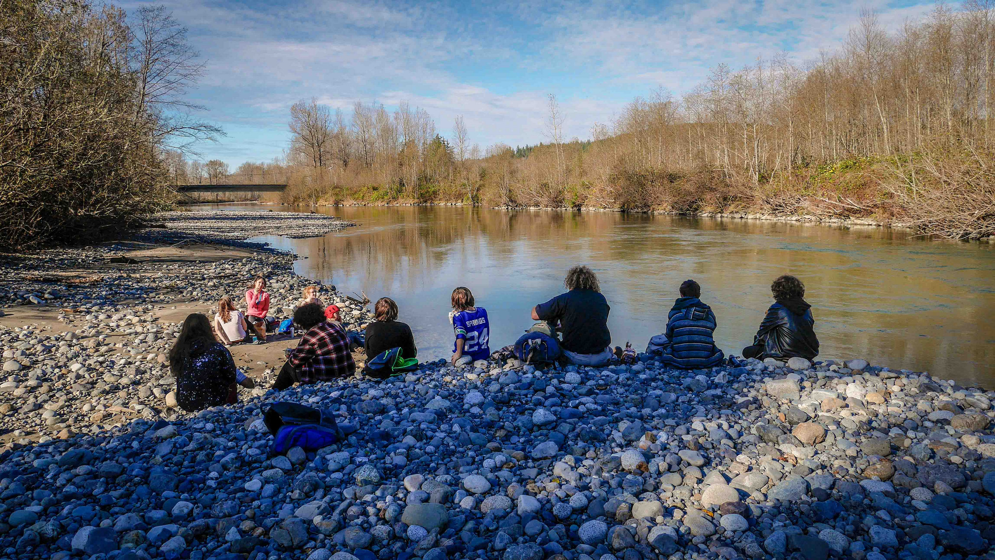 Tree Planting with Two Rivers School – King County Parks Blog